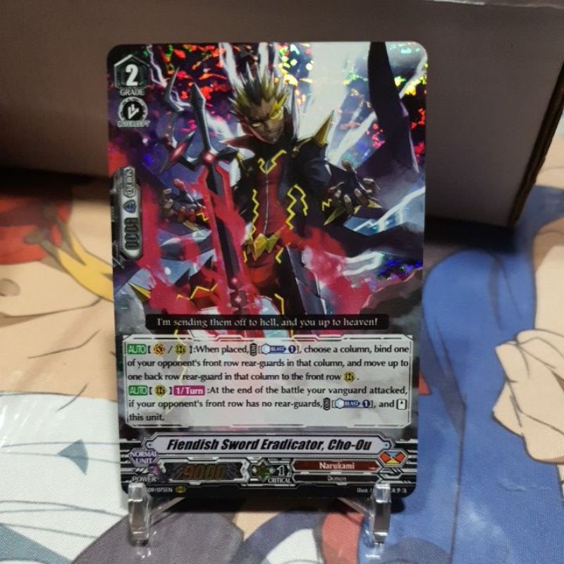 FIENDISH SWORD ERADICATOR, CHO-OU RRR VSS09 CARDFIGHT VANGUARD ENGLISH | Shopee Philippines