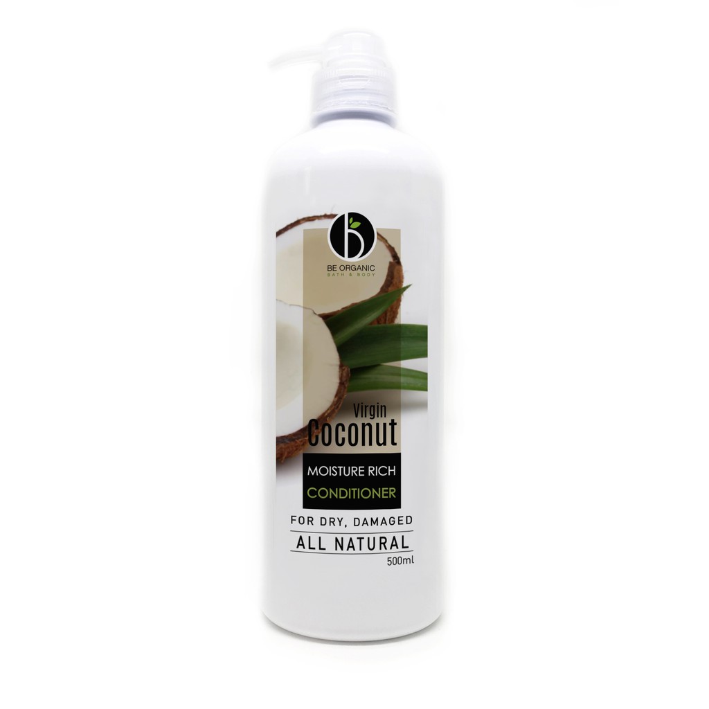 Be Organic All Natural VCO Conditioner [ 500ML ] (Moisture Boost For ...