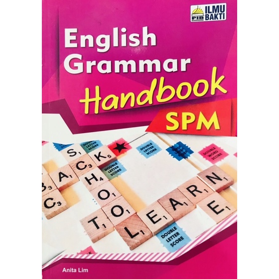 PIB ENGLISH GRAMMAR HANDBOOK SPM | Shopee Philippines