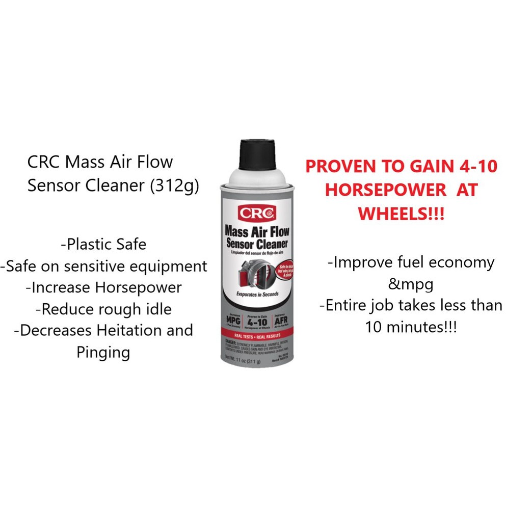 CRC Mass Air Flow Sensor Cleaner (312g) Code: 05110 | Shopee Philippines