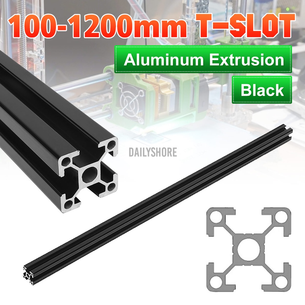 100-900mm 2020T-slot Aluminum Extrusions Profiles Frame for CNC Laser ...