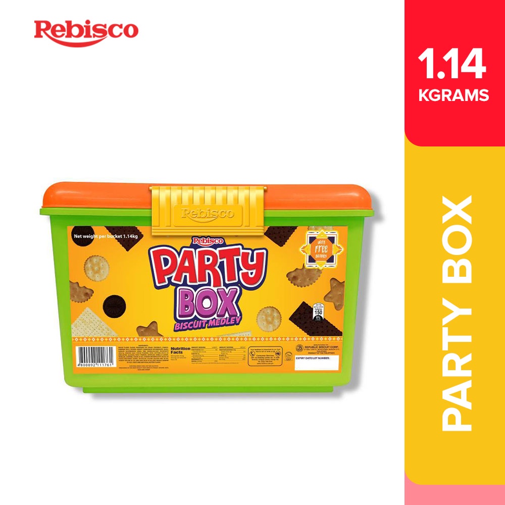 PARTY BOX BISCUIT MEDLEY 1.14KG | Shopee Philippines