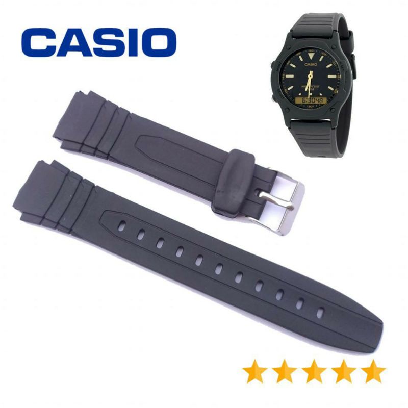 Casio AW-49 AW49 WATCH STRAP CASIO AW 49H AW 49 WATCH STRAP FREE PEN ...