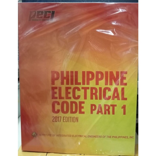 Philippine Electrical Code Part 1 2017 edition | Shopee Philippines Philippine Electrical Code Part 1 2017 edition | Shopee Philippines