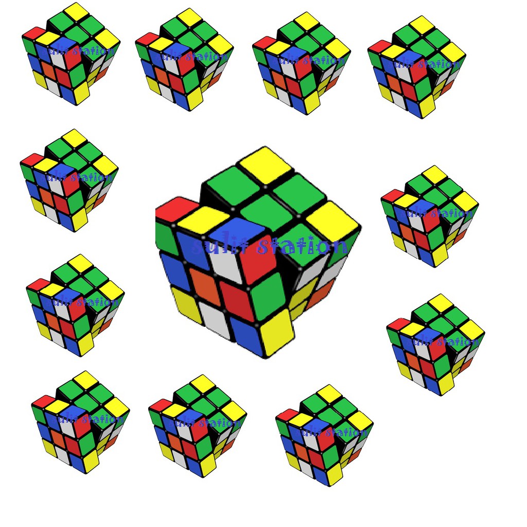 12pcs Color Cube 3x3 Coded Mind Puzzle Game Brain Toys G Party Prizes