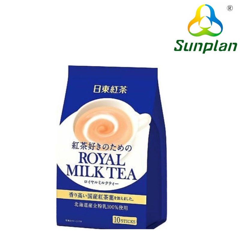 Sunplan Nitto Kocha Instant Royal Milk Tea Powder (8 Sticks) | Shopee ...