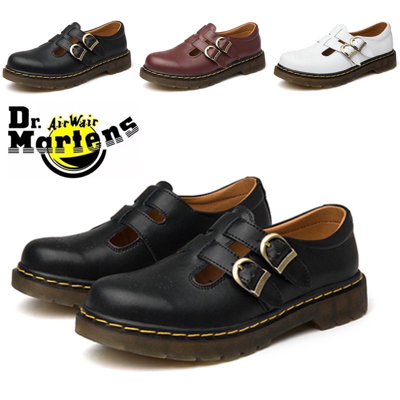 Women's Martin Shoes Mary Jane Shoes Genuine Leather Martin Shoes Women ...
