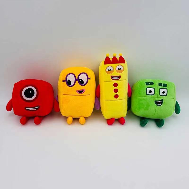 Numberblocks Plush Doll Educational Stuffed Number Blocks Toys Kids ...