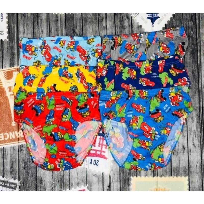 12 pieces Brief Underwear for kid’s ( 3-7 years old ) | Shopee Philippines