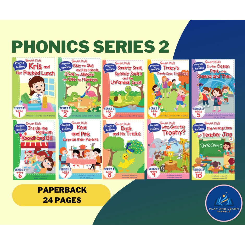 Smart Kids Phonics in Reading Series 2 | Shopee Philippines