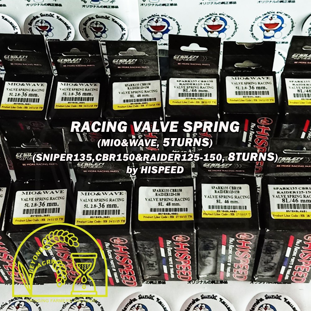 RACING VALVE SPRING for MIO WAVE RAIDER 125 RAIDER 150 CBR150 SNIPER135 ...