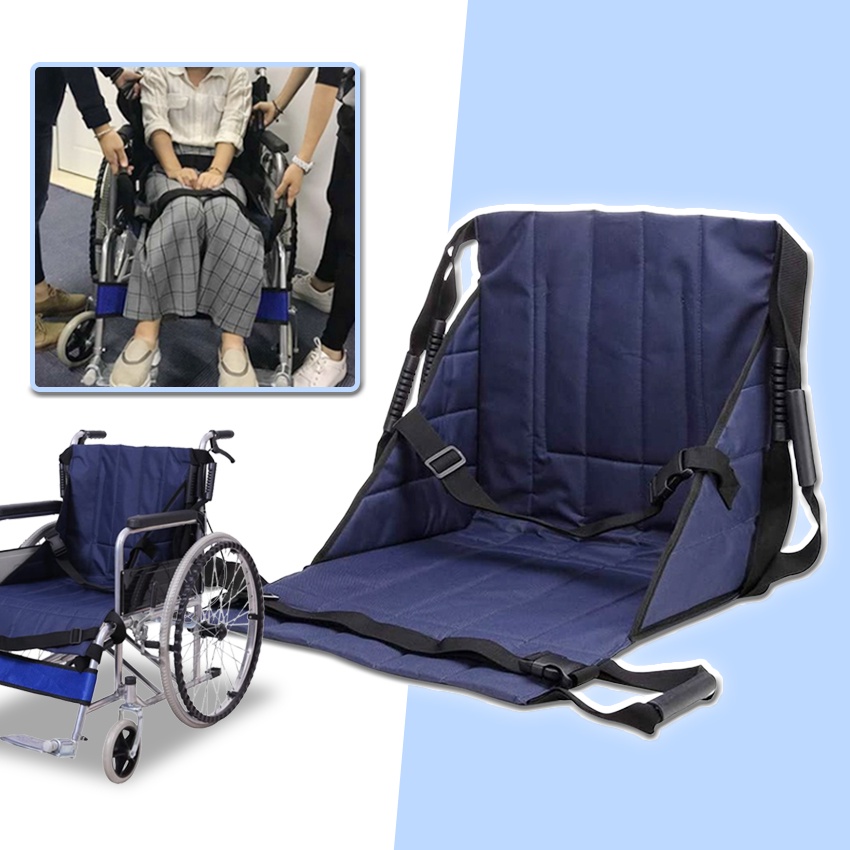 Move Belts Wheelchair Transfer Mat for Patients Lift Sling Mat Seat ...