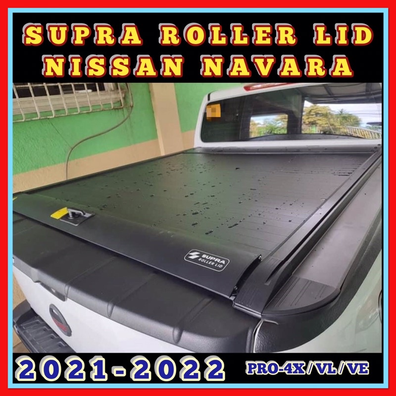NISSAN NAVARA 2021-2022 SUPRA ROLLER LID PRO4X VL VE WATERPROOD ...