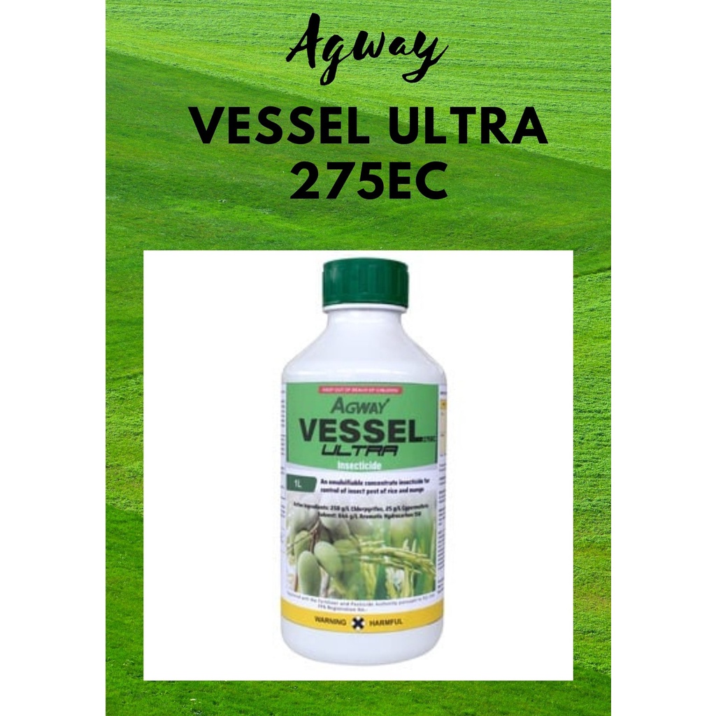 Agway VESSEL ULTRA 275EC- Insecticide 1L | Shopee Philippines