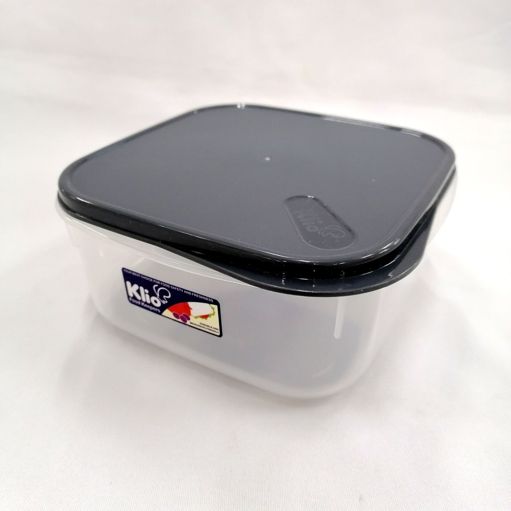 Klio KL-SQ02 Square Stack 900mL Food Keeper Medium Container Storage Bin | Shopee Philippines