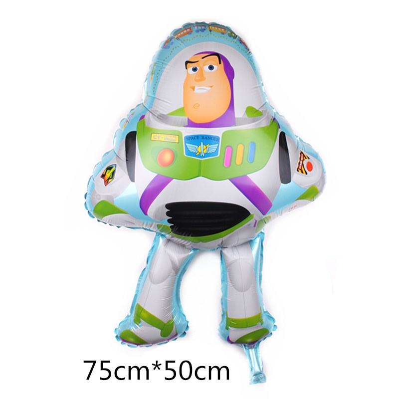Toy Story Foil Balloon Buzz Lightyear Woody Jessie Lotso Alien Cartoon ...