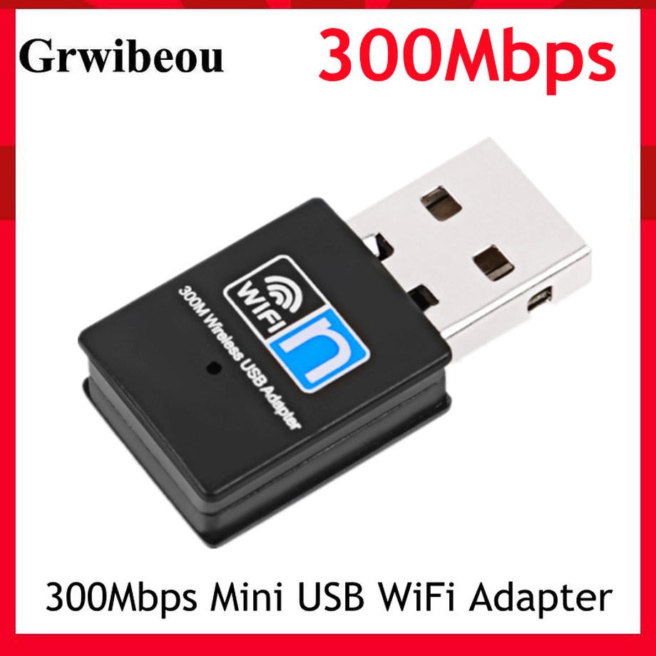 Mini USB2.0 Wifi Adapter 300Mbps Wi-fi Antenna WI FI USB Ethernet WI-FI Dongle 802.11 N/G/B ...