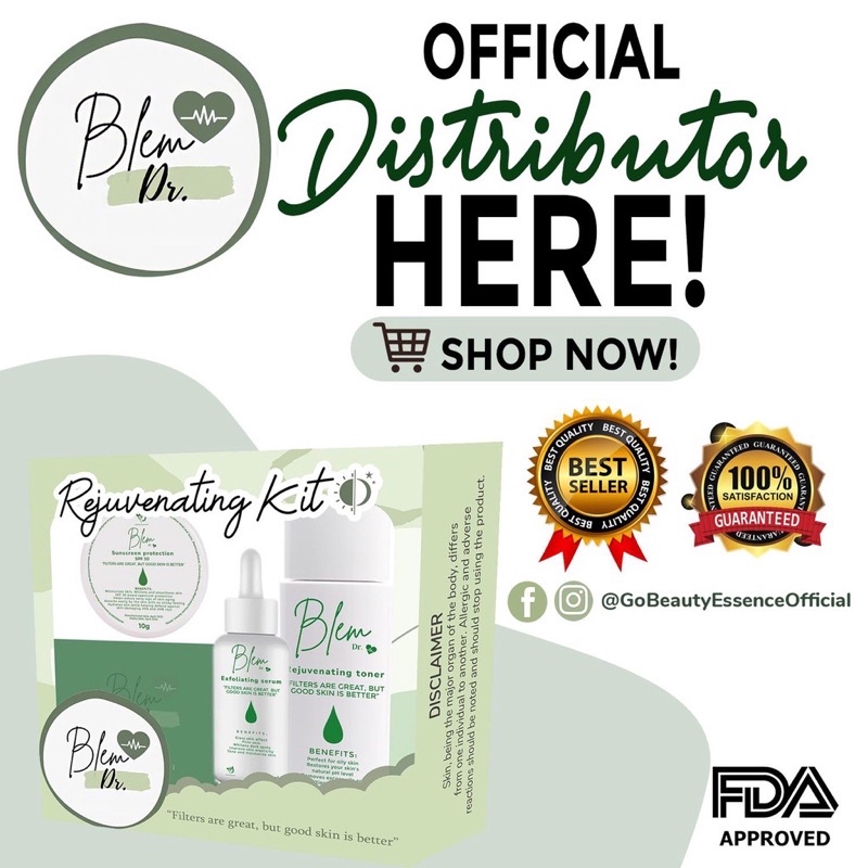 Blem Dr. Rejuvenating set(New Packaging) | Shopee Philippines
