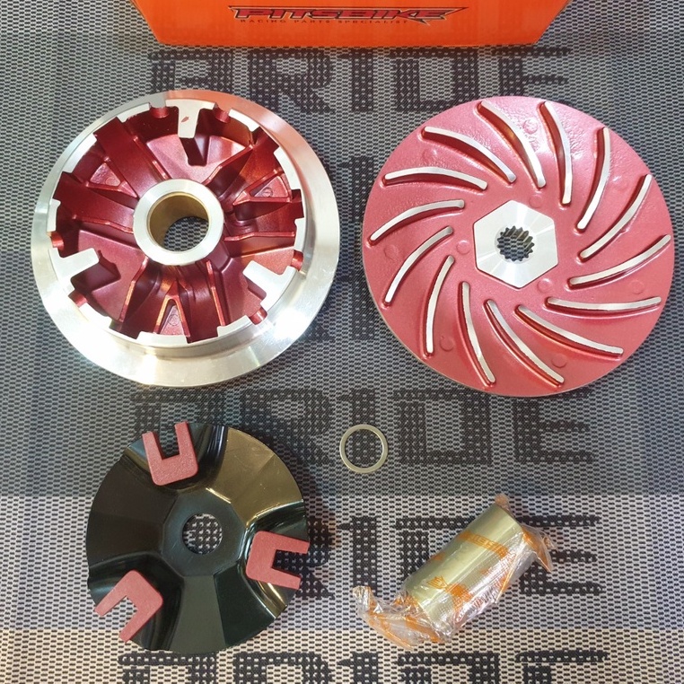 PITSBIKE AEROX V2/NMAX V2 RACE PULLEY SET VERSION 3 [HYPER PIN, NANO ...