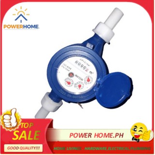 PVC/METAL WATER METER/SUB METER 15MM 1/2 Household Multi-Jet Water ...