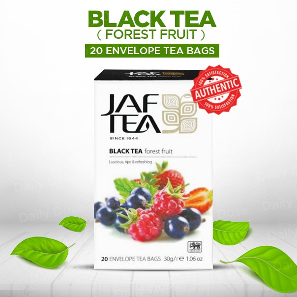 JAF TEA BLACK TEA Forest Fruit ( 20 Envelope Tea Bags ) | Shopee Philippines