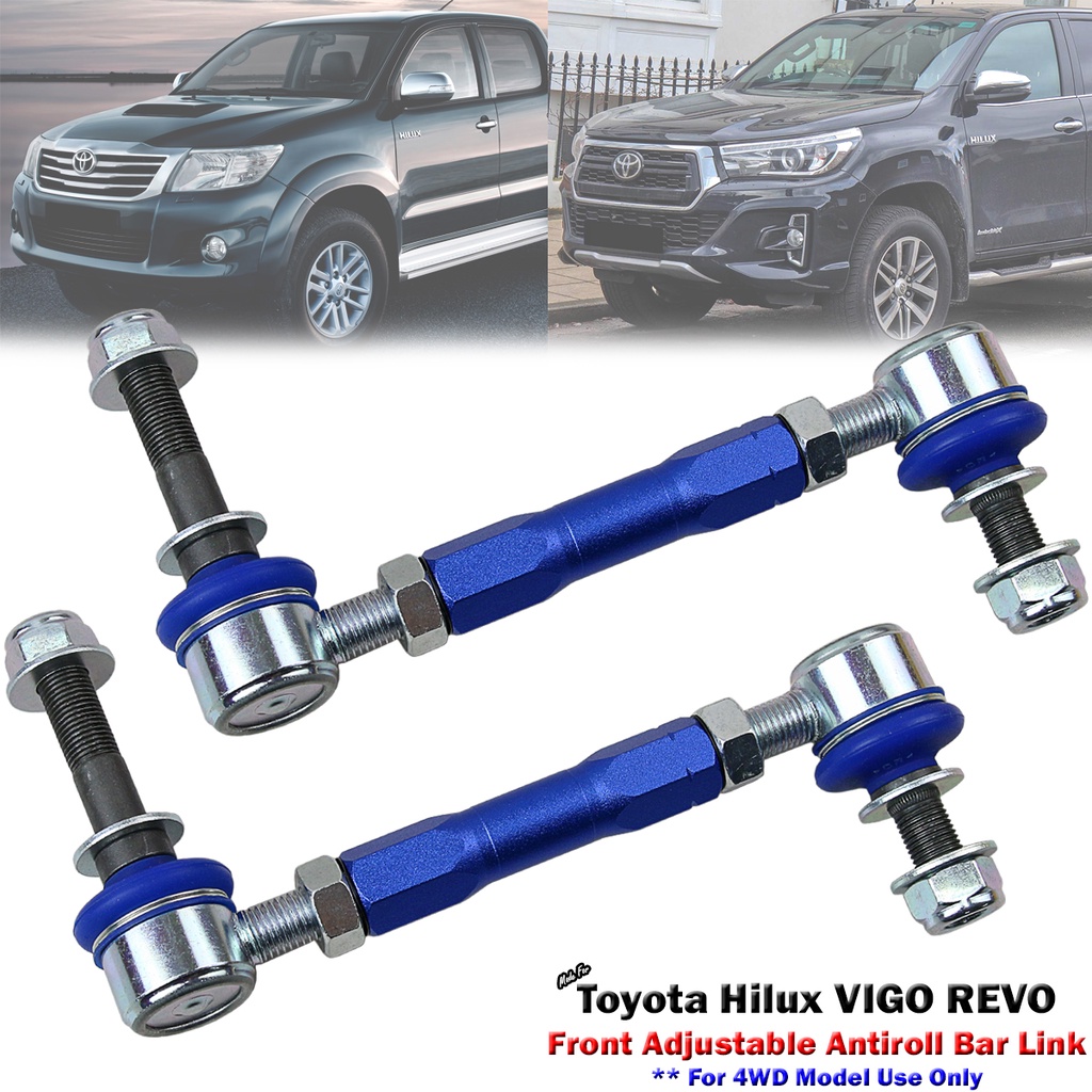 Front Adjustable Anti Roll Sway Bar Link Kits For Toyota Hilux VIGO ...