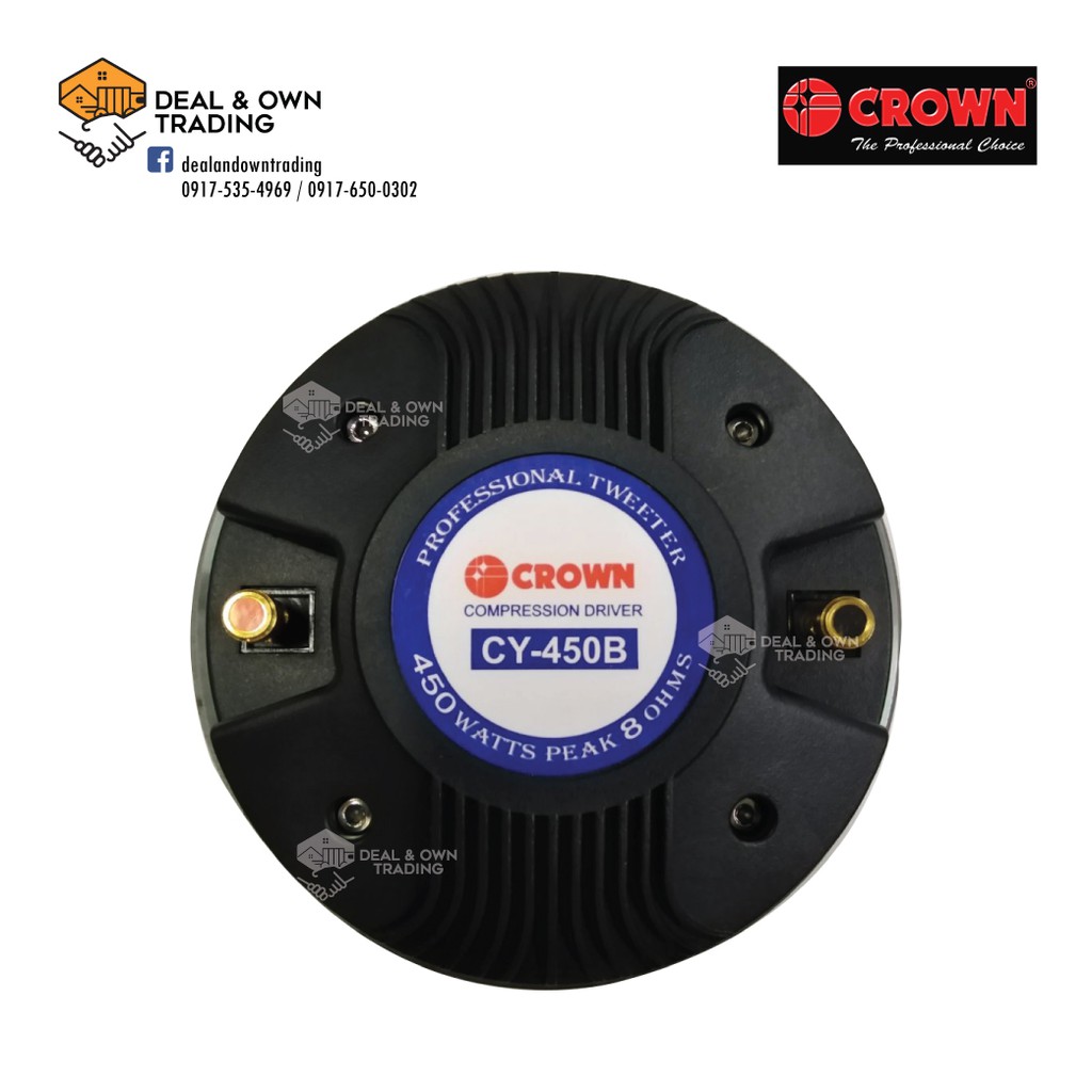 Crown CY-450B 450W Bolt On Driver Unit | Shopee Philippines
