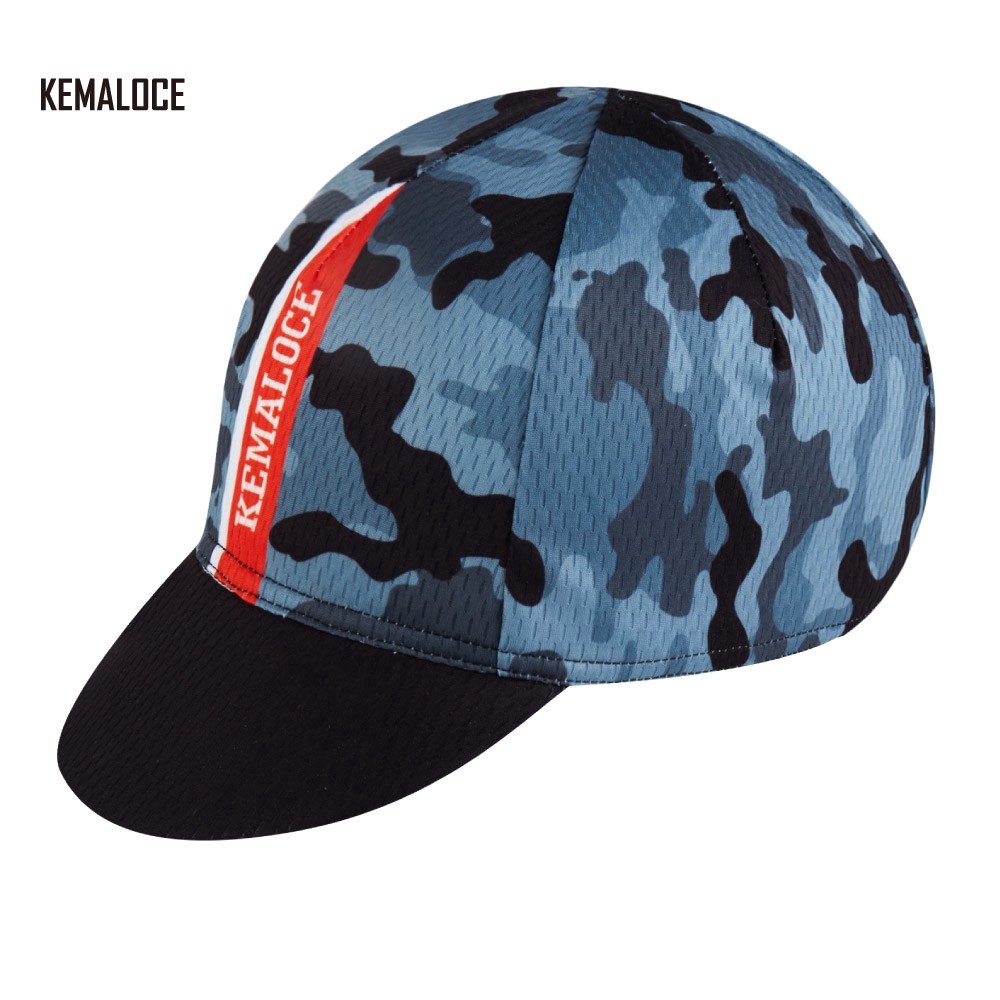 KEMALOCE Cycling Cap Unique Black Summer Bicycle Cap Camouflage Racing ...