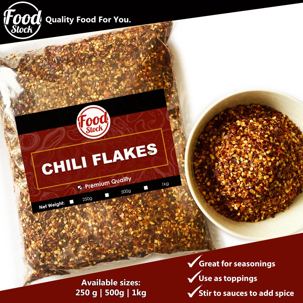 Chili Flakes (250g, 500g, 1kg) | Shopee Philippines