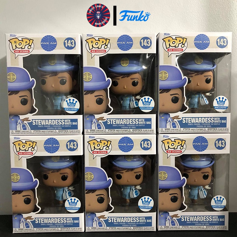 Funko Pop! Ad Icons: Pan Am - Stewardess w/ white bag (Funko Shop ...