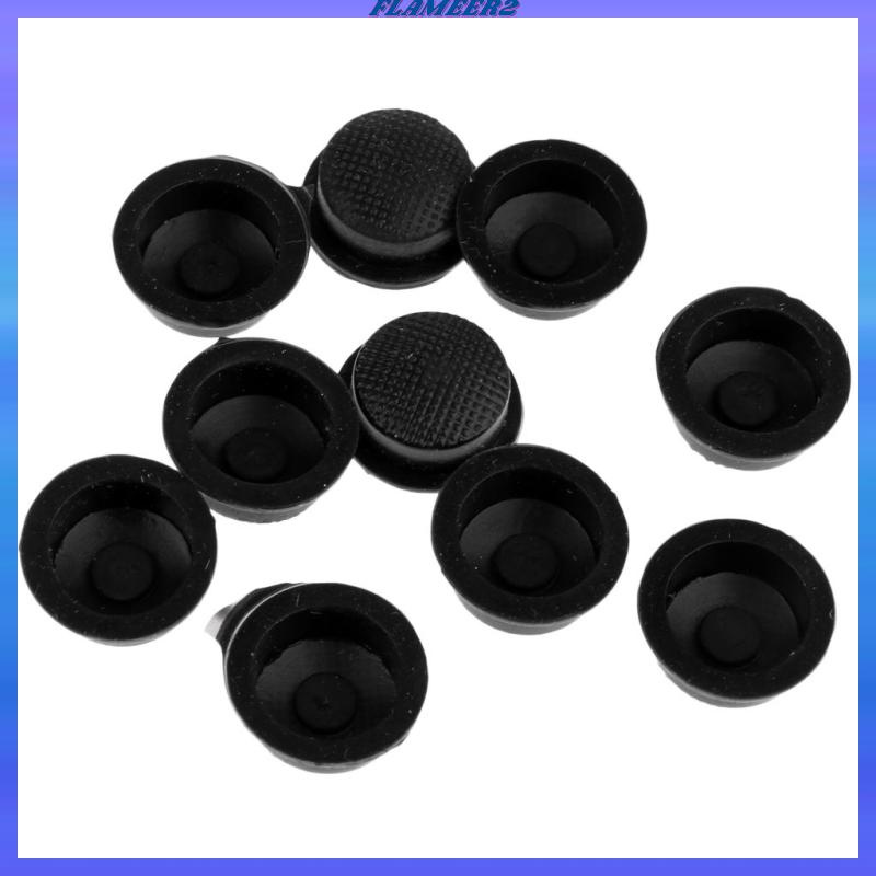 10 Pieces 18650 LED Flashlight Torch Lamp Tail Switch Button Covers ...