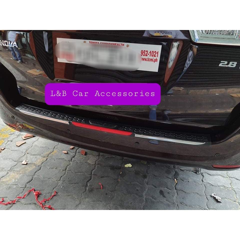 Rear bumper step guard innova store