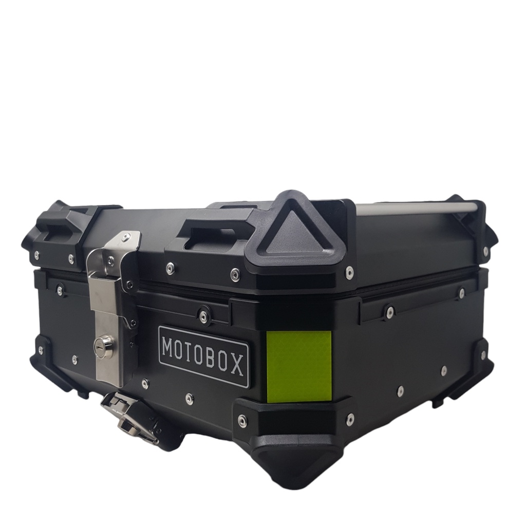 MOTO PROJECT PH MOTOBOX ALLOY TOP BOX 25 LITERS MATTE BLACK | Shopee ...