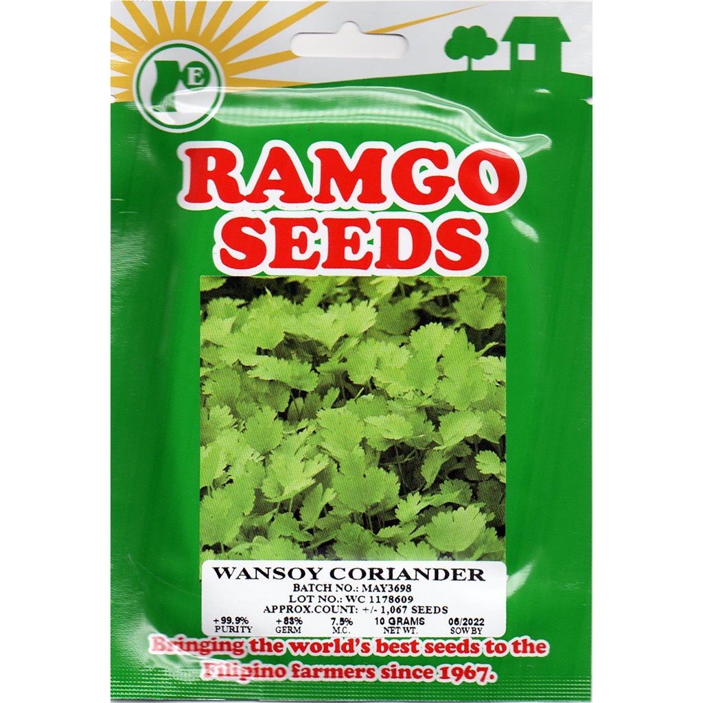 Ramgo RPD Seeds WANSOY CORIANDER 10 g (ORIGINAL PACKAGING) GDSFPH_S4 ...