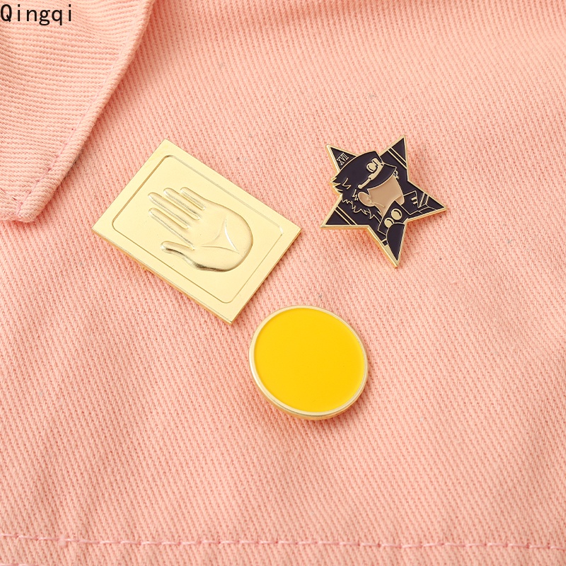 JOJO Enamel Pin Anime Jojo Bizarre Adventure Decorative Metal Brooch ...