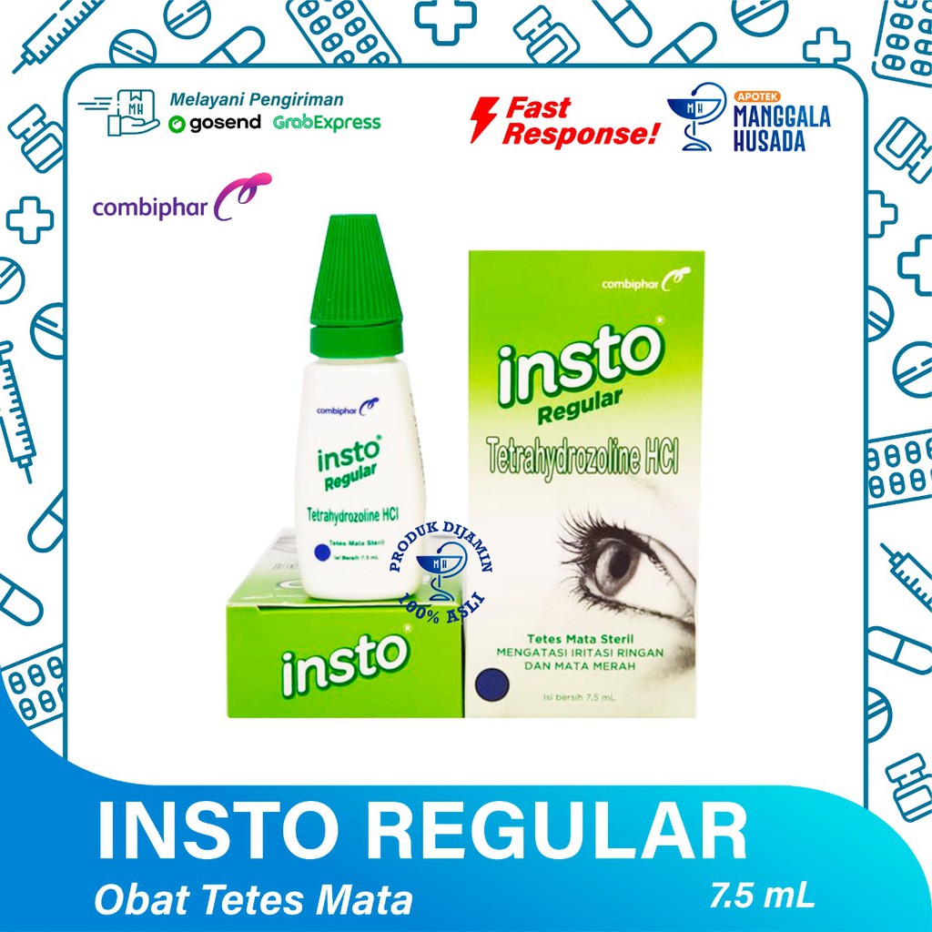 Insto Regular Eye Drops 7.5 ml (green) | Shopee Philippines