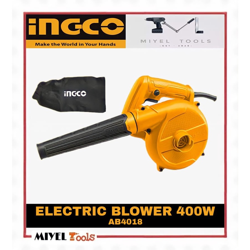 INGCO Electric Air Blower and Vacuum 400W | Shopee Philippines