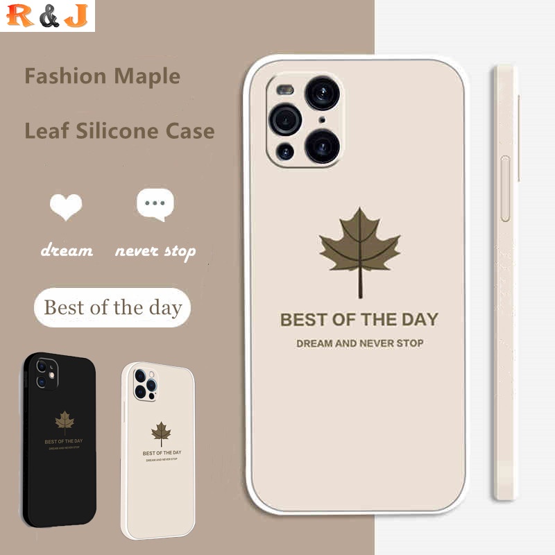 Fashion Maple Leaf Silicone Phone Case for Samsung Galaxy A03S A22 A12 ...