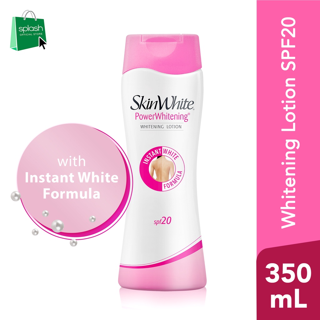SkinWhite PowerWhitening Instant White Lotion SPF 20 350ml | Shopee ...