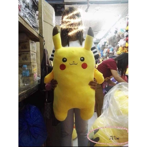 ⚡ Pikachu Chubby Pillowtype Stufftoy ⚡ | Shopee Philippines
