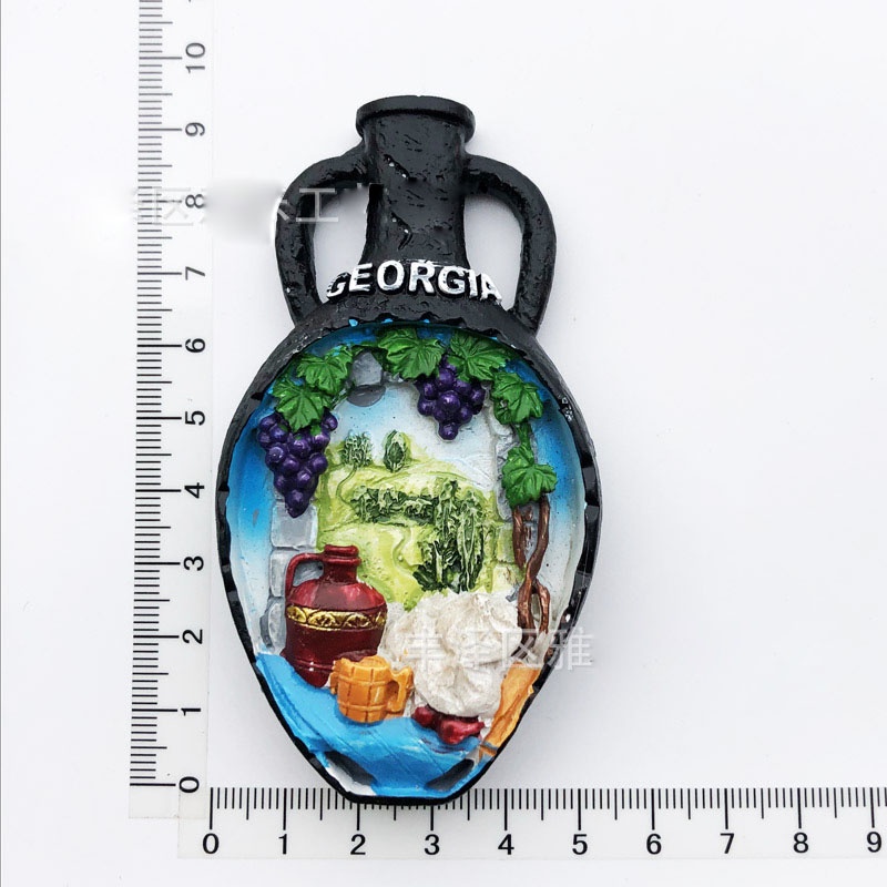 Magnet Fridge Magnets Georgia Travel Commemorative Decorative Craft ...