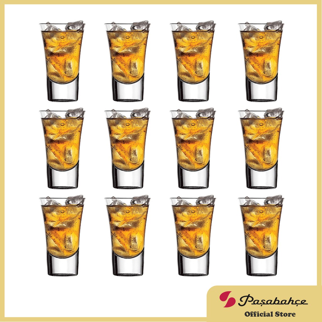 Pasabahce Boston Shots Liqueur Glass 60cc Set of 12 (52194SL 12s ...