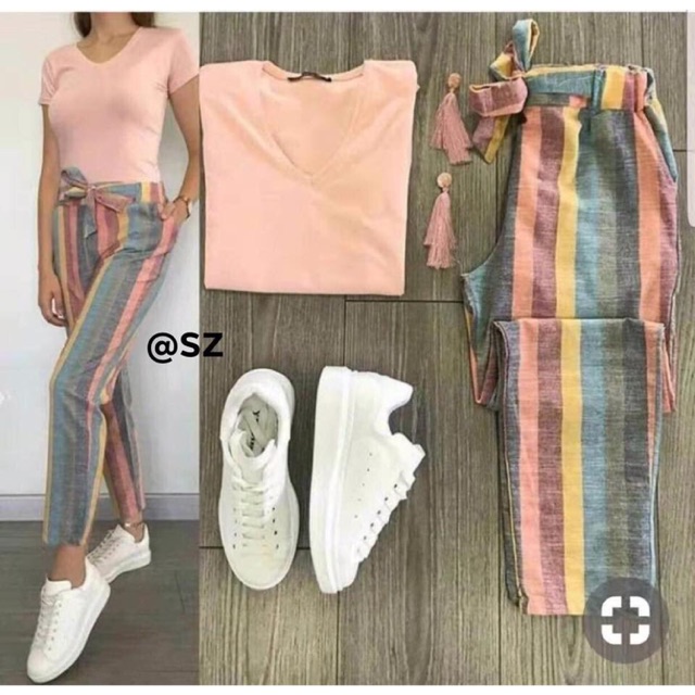 NEW TERNO TOP AND PANTS | Shopee Philippines