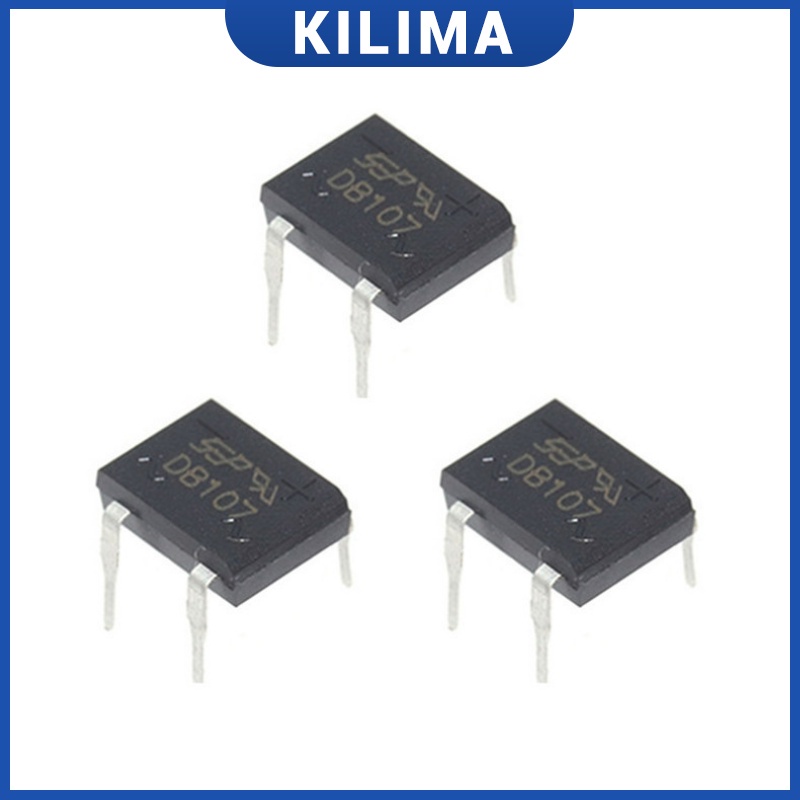 20Pcs Rectifier Bridge DB104 DB107 DB157 DB207 DIP SOP DIP4 SOP4 1A 2A 400V 1000V 2000V | Shopee ...