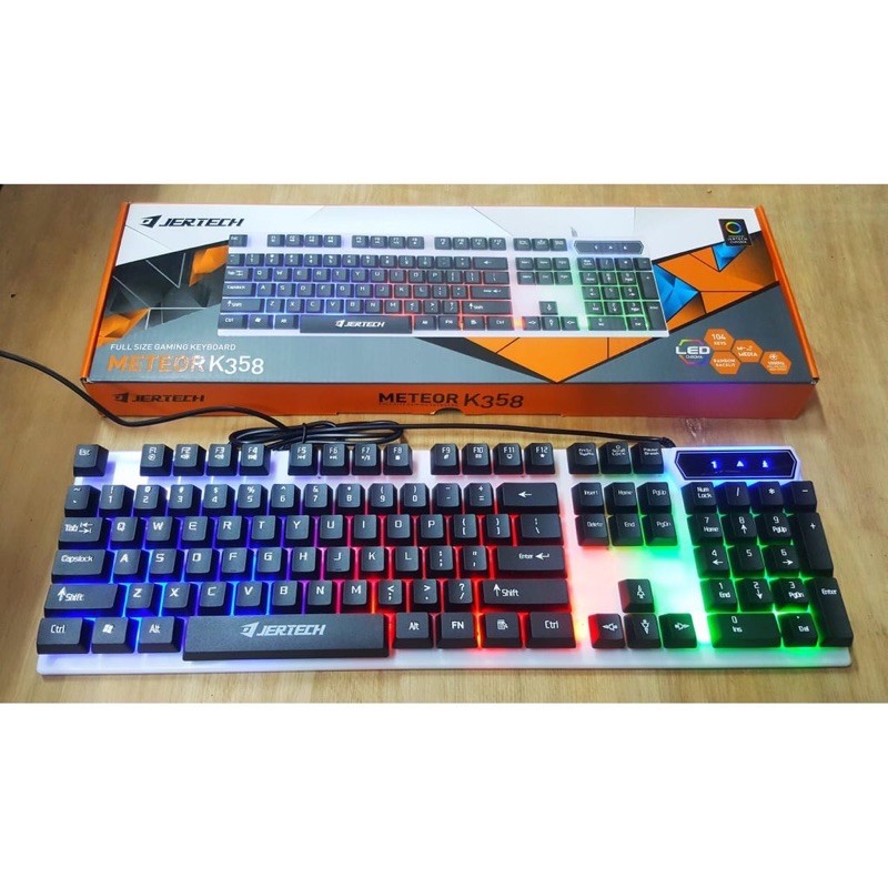 Gaming Keyboard Jertech Meteor-K358 | Shopee Philippines