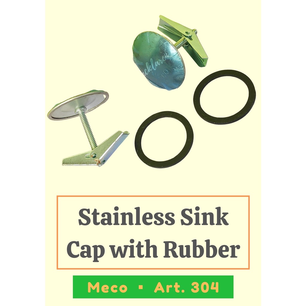 Stainless Kitchen Sink Cap Cover with Rubber Art. 304 ️ Meco ️ Pang ...