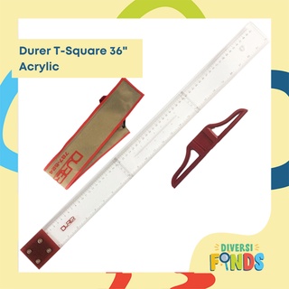 DURER (Previously Rotring) T-Square Wood or Acrylic - 24" or 36"- WITH ...