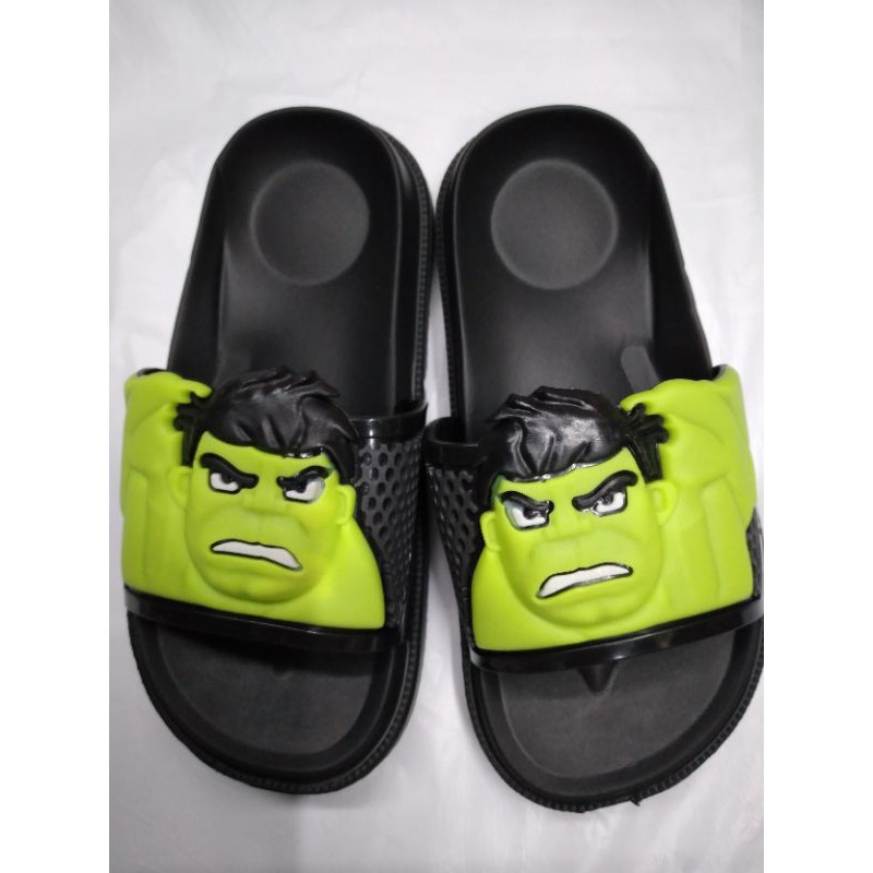 hulk character sandals/slipper (small) | Shopee Philippines