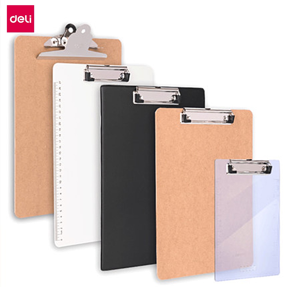 Deli File Folder Board With Clip A4 A5 Data File Storage Organizer ...