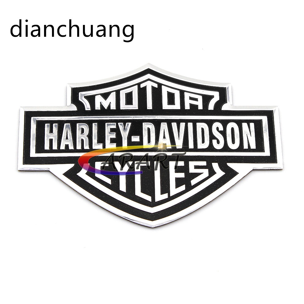 Motorcycles Badge Emblem 3D Metal Car Sticker Motor Decal JDM Front ...